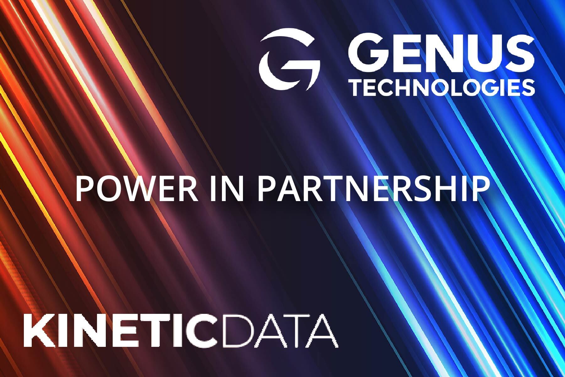 Genus Technologies Partners with Kinetic Data to Deliver Agile Enterprise Automation